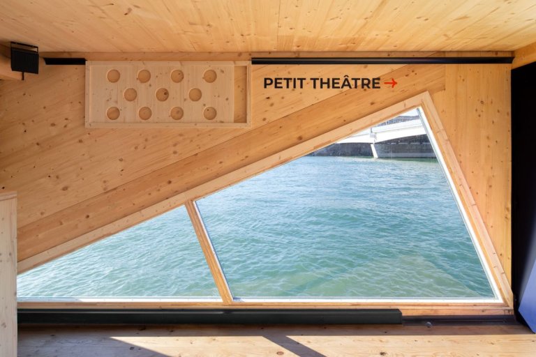 Floating theatre Lyon - Waterstudio