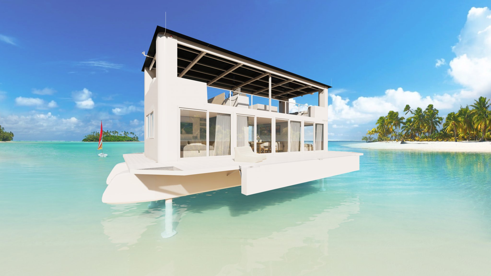Arkup 50 Livable Yacht - Waterstudio